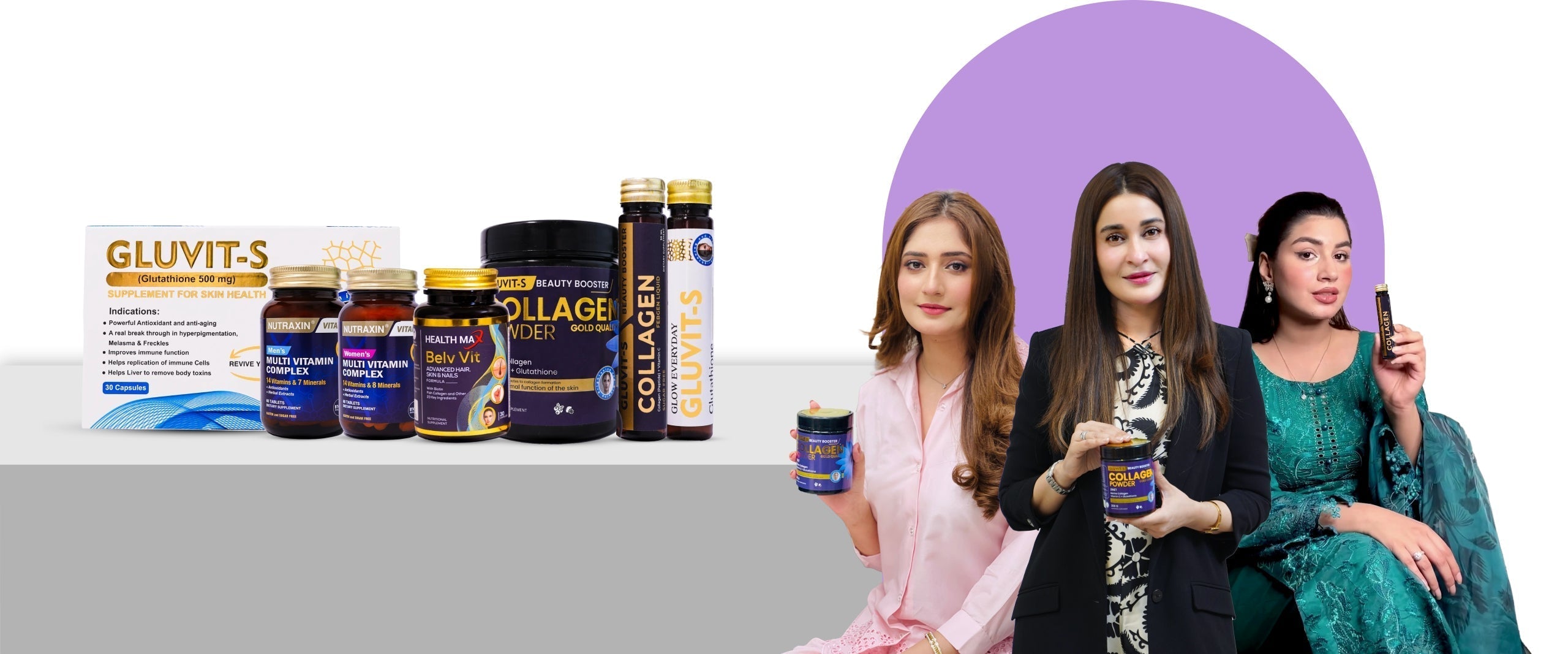 Top 12 Beauty & Glowing Skin Supplements in Pakistan