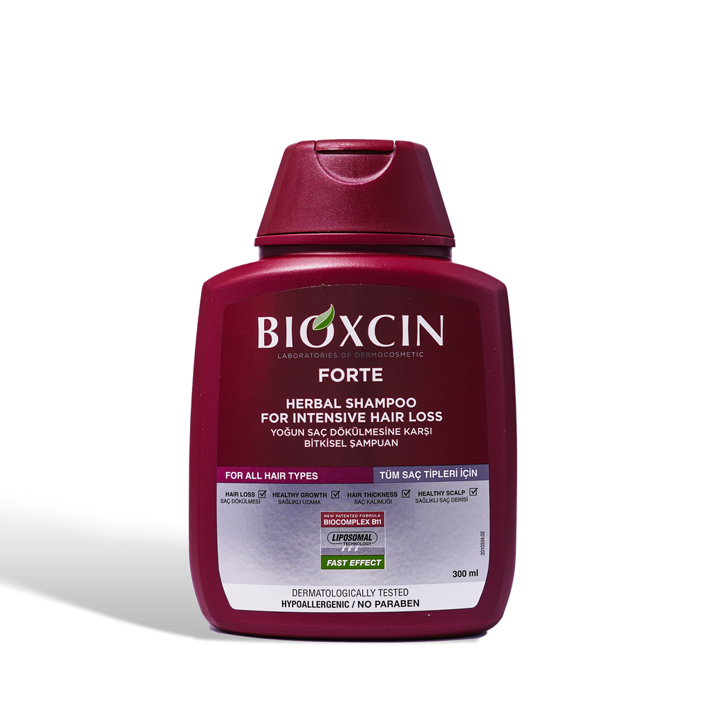 Bioxcin Forte Shampoo Reduce Dryness, Damage & loss for Stronger hair