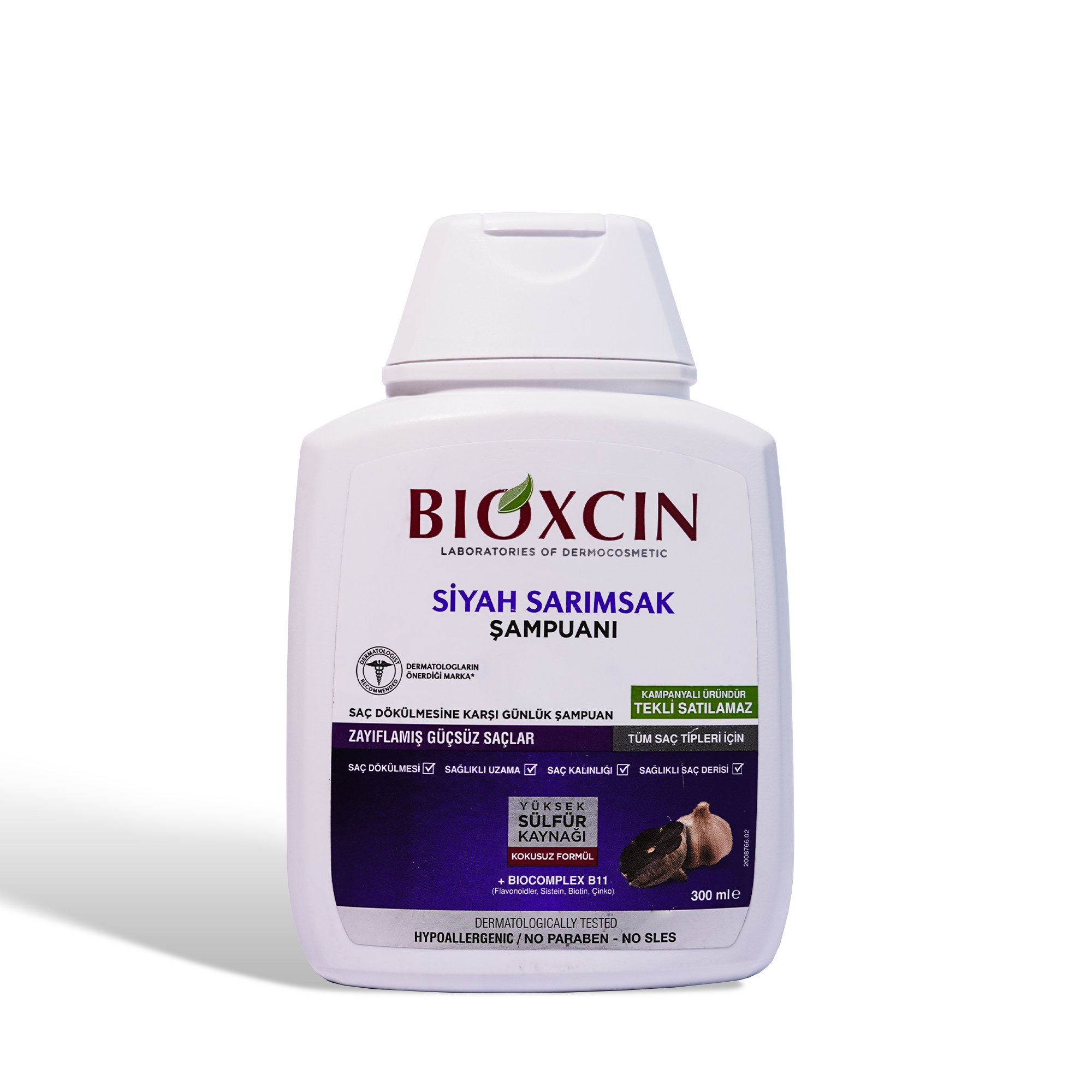 Bioxcin Black Garlic Shampoo: Best Solution for Itchy Scalp – Asraderm