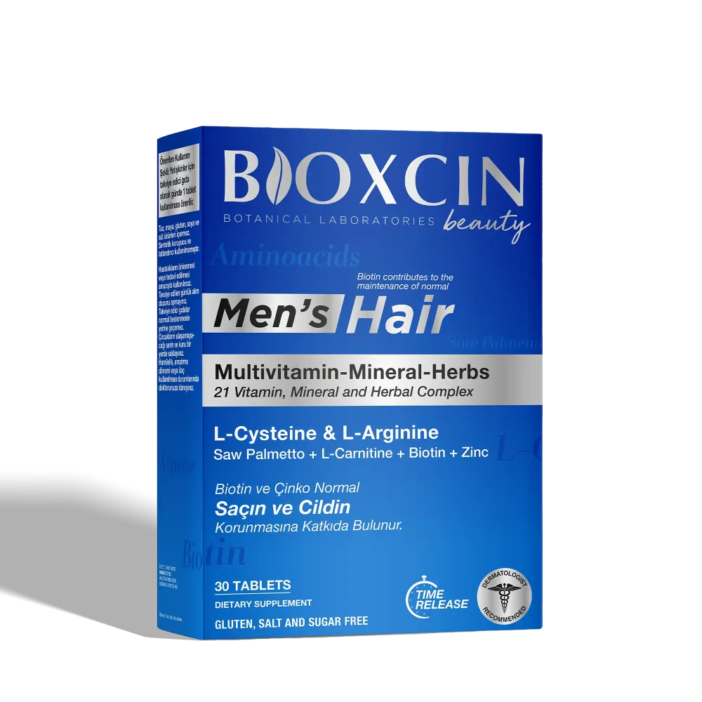 Bioxcin Men's Hair Tablet | Hair, Skin & Nail Health Supplement