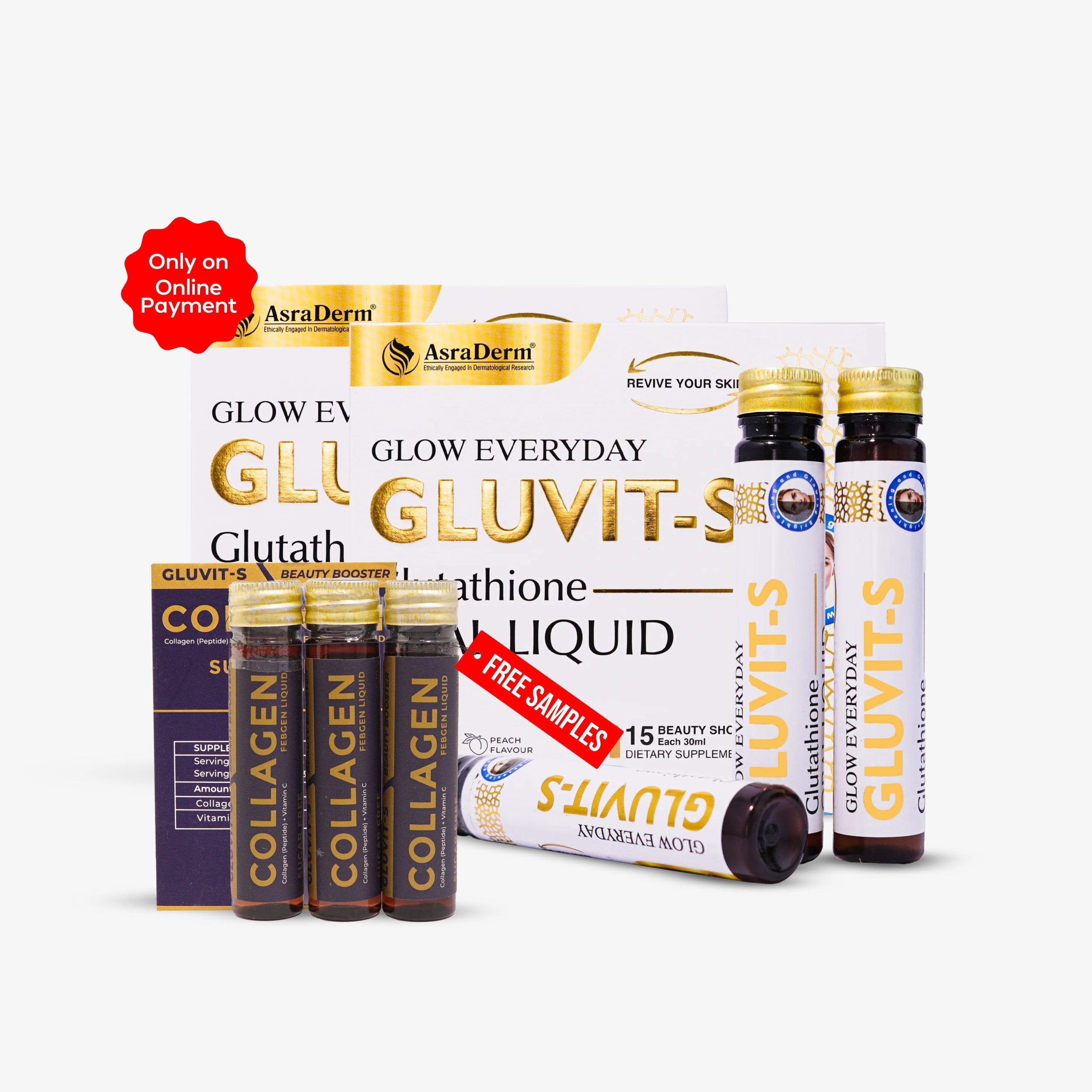 Gluvit-s Anti-Aging Supplements Bundle – Asraderm